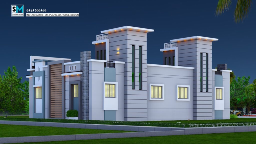 EAST FACING, 2-(2BHK), 2450 SQFT, 60 X 43 ft. 2-BROTHERS PLAN (307B ...